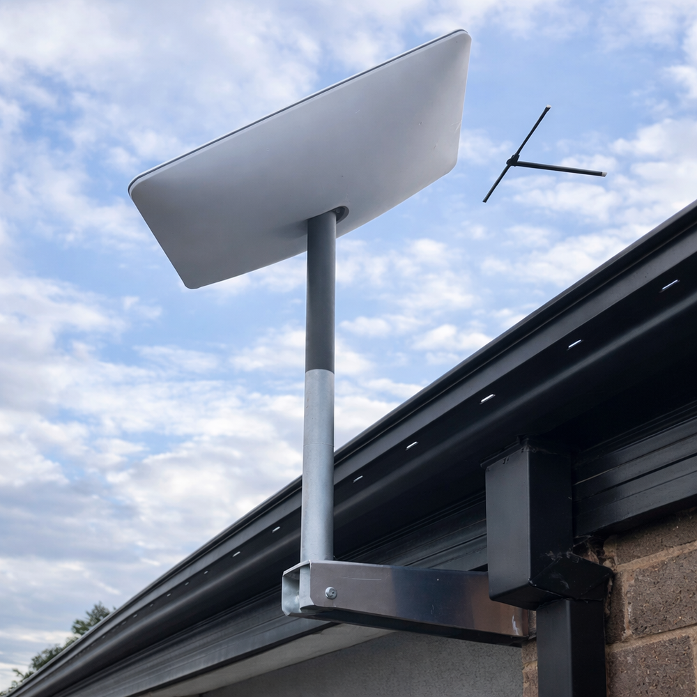 Roof Mount by Starlink - Wall / Eave Mount - Gen 2 - SpaceTek